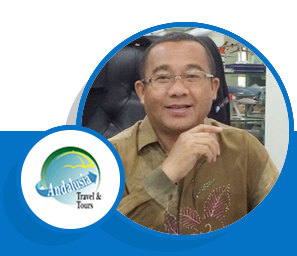 Haji Ibrahim Mat Sin, Pengarah Urusan Andalusia Travel & Tours ...